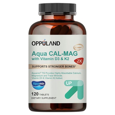 Oppuland有机海藻钙镁片成人补钙