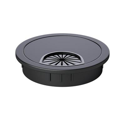 电脑办公桌书桌面台式走线孔盖