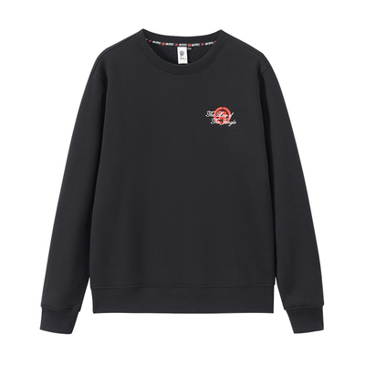 ONIARAI/鬼洗25秋冬鬼洗玫瑰老虎金色加绒套头卫衣男式 B25U201