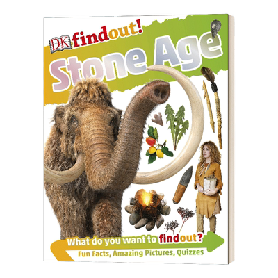 英文原版 DKfindout! Stone Age DK小发现 石器时代 儿童读物 英文版 进口英语原版书籍