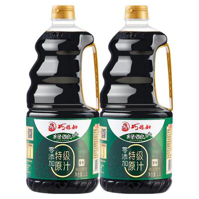 绿酿酱油特级原汁巧媳妇