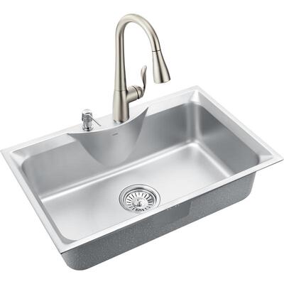 摩恩厨卫旗舰店水槽大单槽304不锈钢厨房台下盆右侧排水洗菜盆