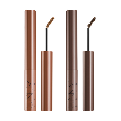 unny染眉膏不易结块脱色