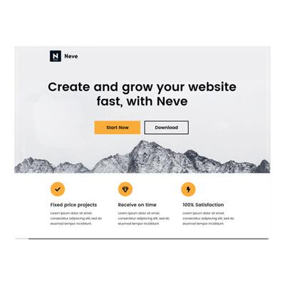 Neve WP主题 Wordpress 轻量多功能博客公司企业商店网站模板