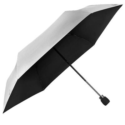 防晒UPF50+超轻碳纤银胶手动雨伞