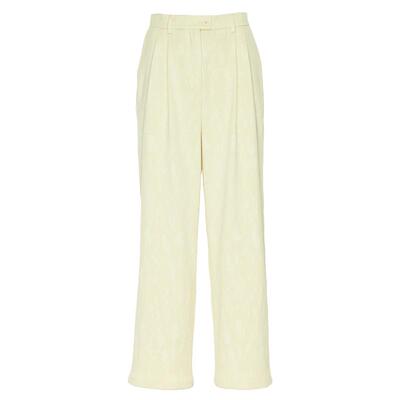 花木深新中式高腰休闲西裤阔腿裤