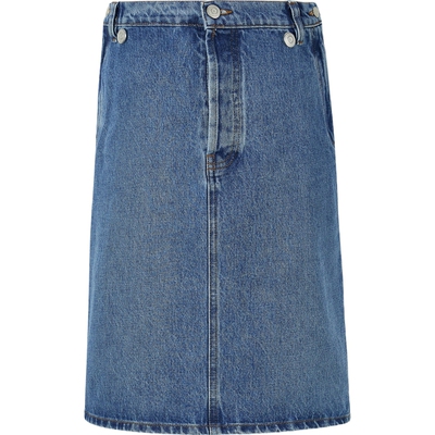 COPERNI 夏季女简约牛仔迷你半身裙