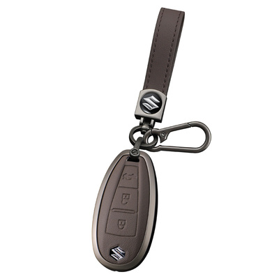 适用铃木SUZUKI XL7钥匙套solio swift吉姆尼hustler男ertiga包扣