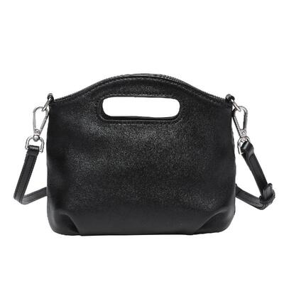 fed植鞣皮头层牛皮女斜挎小包