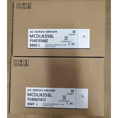 MCDLN35BL 松下A6 750W伺服驱动器 工业自动化