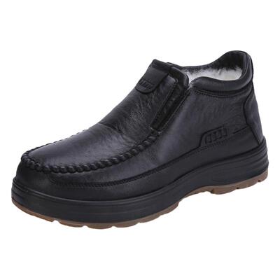 老北京布鞋加绒纯羊毛防水大棉鞋