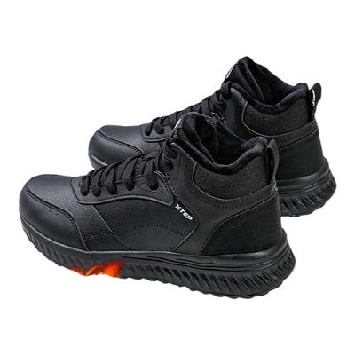 特步棉鞋女款加绒保暖运动鞋官方