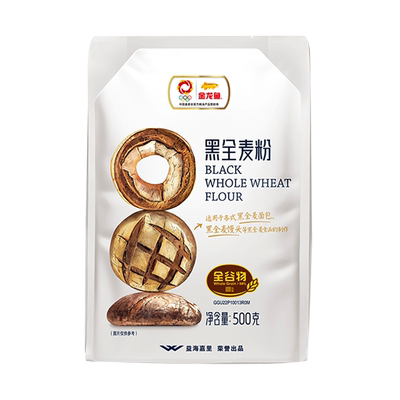 金龙鱼全麦粉全麦面包馒头粗粮