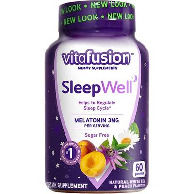 美国进口well睡眠软糖褪黑素安瓶