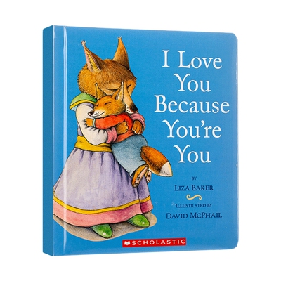 英文原版绘本 I Love You Because You're You 我爱你 因为你是你 学乐儿童情绪认知书 亲子互动绘本 英文版 进口英语原版书籍