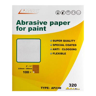 理研RMC进口干磨砂纸230mm*280mm静电植绒打磨抛光干湿两用水砂纸