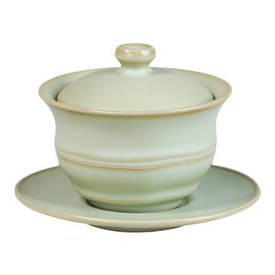 汝窑泡茶碗周泽堂复古