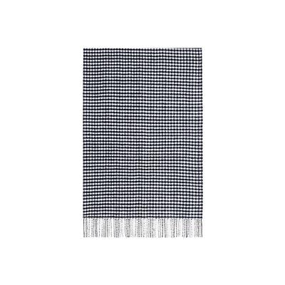 BLUE ERDOS配饰流苏格纹保暖毛绒围巾披肩B246S2002