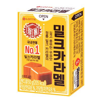 LOTTE乐天焦糖牛奶味软糖