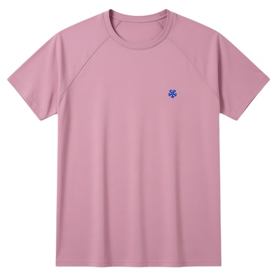 AFTERGLOW多巴胺色显大健身训练短袖 高弹透气肌理运动面料紧身衣