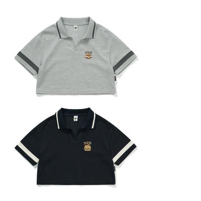 714street华夫格趣味刺绣POLO衫