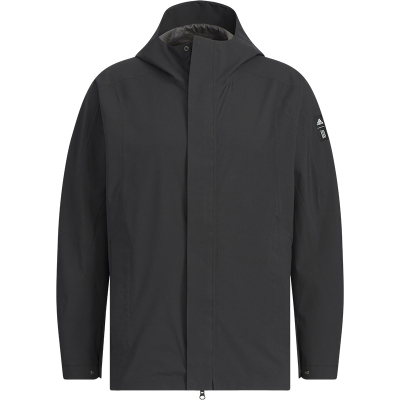 阿迪达斯男士防风连帽冲锋衣