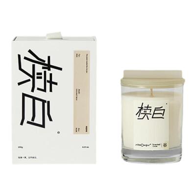 椟白Nookin米缸诗句氛围香氛香薰蜡烛新婚生日礼物200g蜡烛赠香卡
