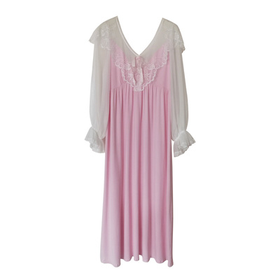 法式复古风睡裙家居服新品