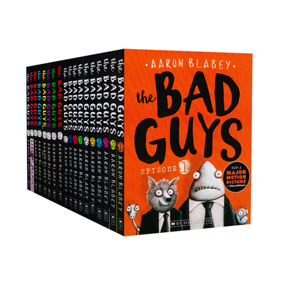 英文原版儿童漫画小说坏蛋联盟