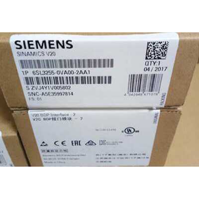 议价6SL3255-0VA00-2AA1西门子V20变频器全新原装6SL32550VA002AA