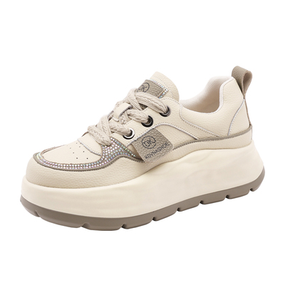 真皮小码休闲鞋313233厚底内增高