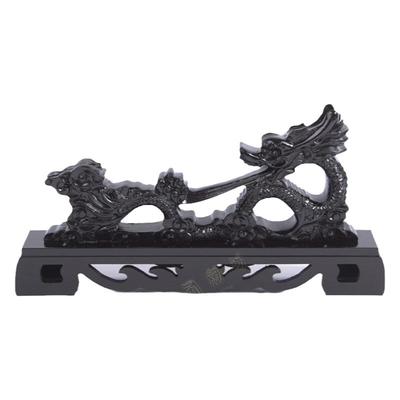 腾龙黑色老鹰小号镇宅树脂刀剑架
