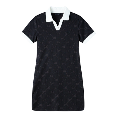 MLB连衣裙女短袖长款运动T恤衫