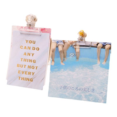 可得优塑料透明长尾夹