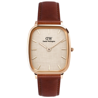 DW方圆表复古男表方形表