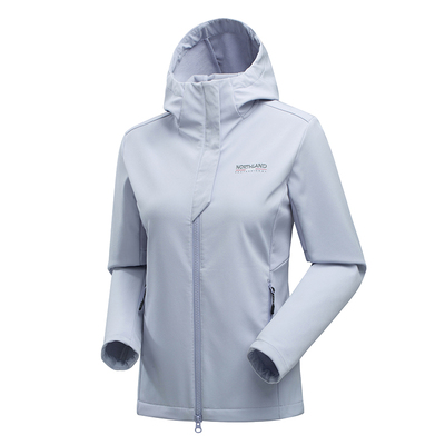 诺诗兰软壳衣防风加绒保暖徒步