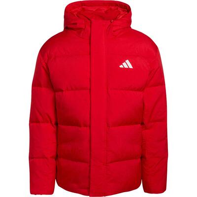 阿迪达斯男士保暖连帽羽绒服