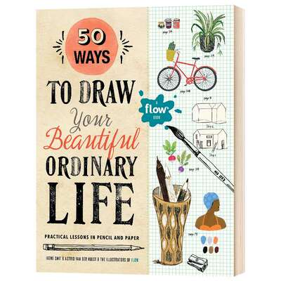 杂志 绘制美好平凡生活的50种方式 50 Ways to Draw Your Beautiful Ordinary Life Flow 英文原版 英文版进口原版英语书籍