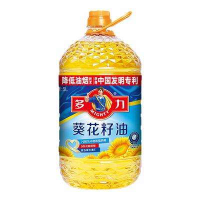 多力葵花籽油5L+238ml食用油