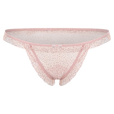 「LA」Casey·凯西丨欲焰系列*纵情豹纹欧美性感低腰纯欲女士内裤