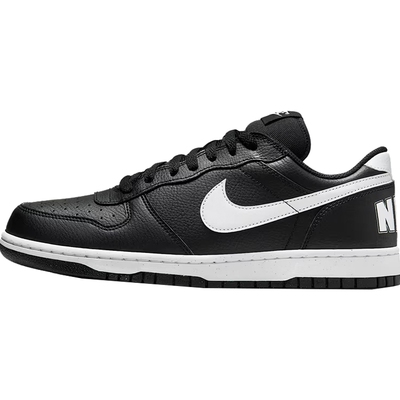 NIKE耐克男鞋BIG NIKE LOW黑白复古休闲板鞋运动鞋355152-016