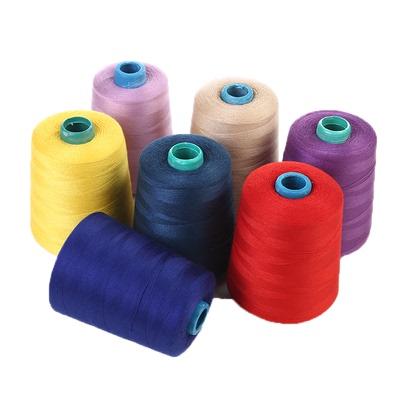 工厂高速涤纶中粗家用箱包缝纫线