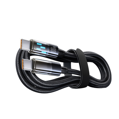 极客小K100W双头typec数据线