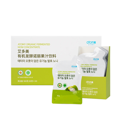 atomy艾多美诺丽果汁饮料诺丽果酵素便携装韩国正品非官方旗舰店