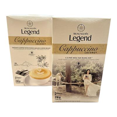 中原传奇卡布奇诺椰奶速溶咖啡