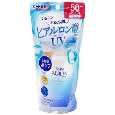 日本乐敦水感啫喱防晒