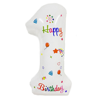 生日蛋糕气球数字装饰场景布置男女孩儿童生日快乐派对仪式感道具