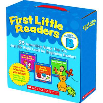 First Little Readers Guided Reading Level B 英文原版 B级25册 小读者系列 学乐指导性阅读家长套装 原版英语书籍儿童图书