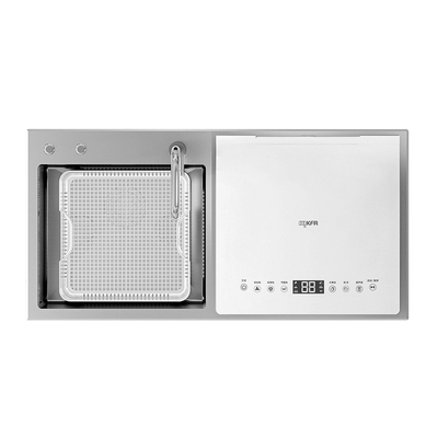 德国mokfir水槽洗碗机全自动家用机嵌入集成一体小型智能刷碗白色