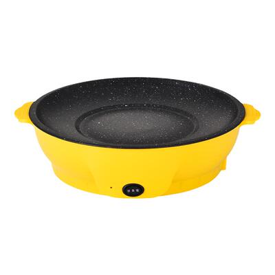 快速升温麦饭石不粘无烟电烤盘